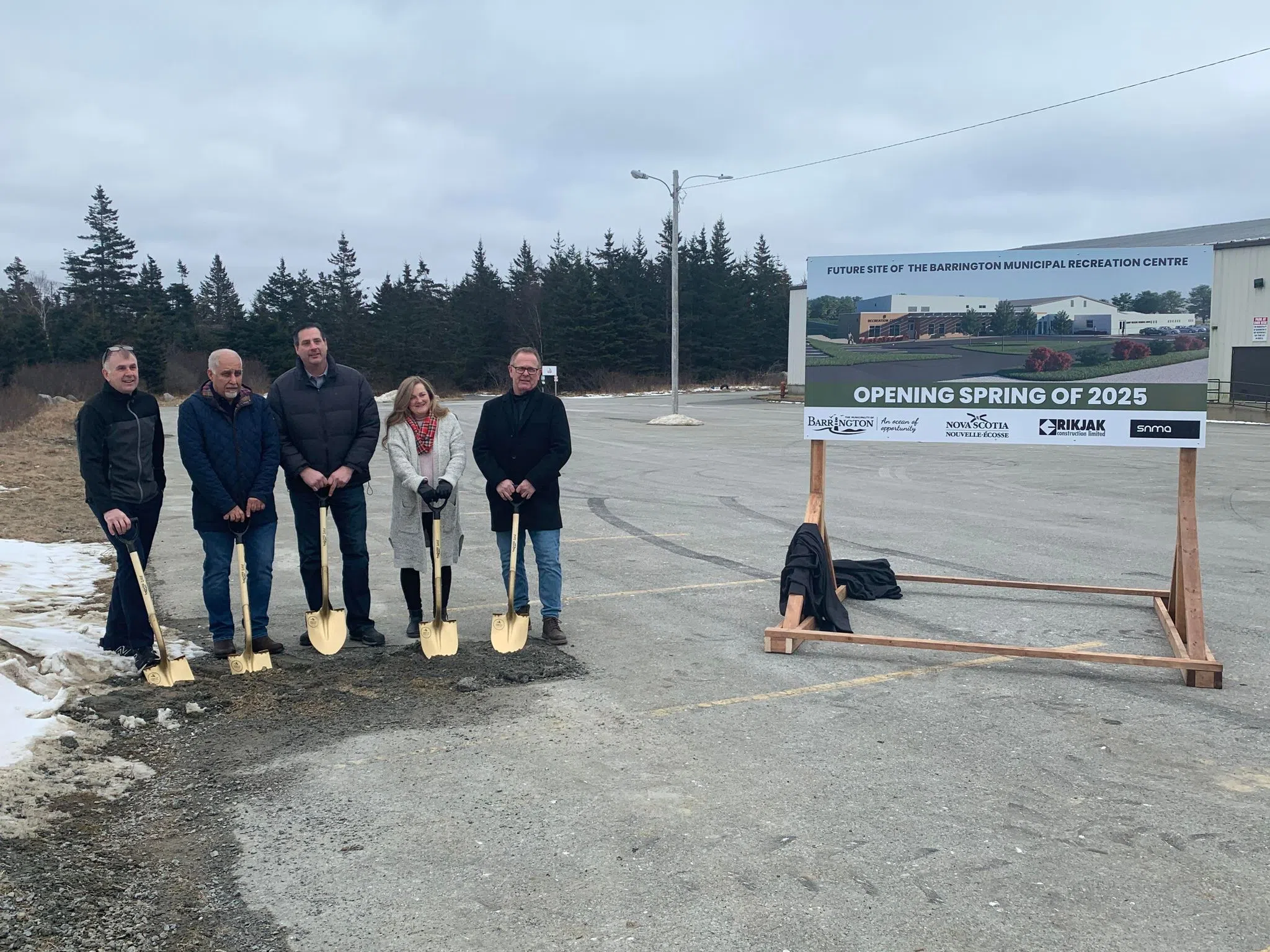 Barrington hosts sod-turning ceremony for new recreation centre ...