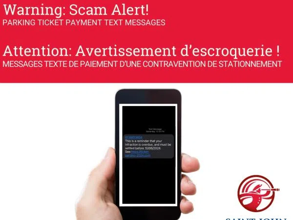 Text message scam targets Saint John parking customers - Acadia ...